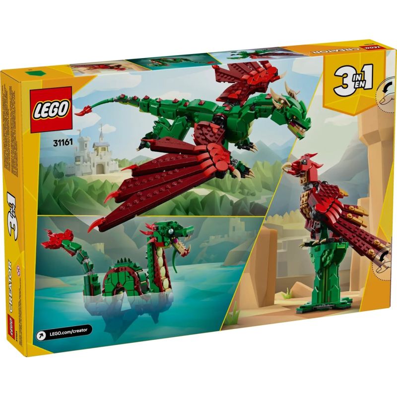 LEGO CREATOR 3in1 31161 Medieval Dragon – Your Sports Performance