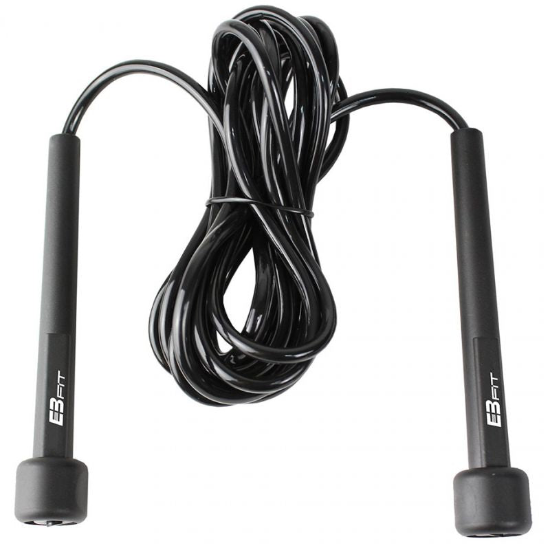 Speed skipping rope Pvc 275cm EB FIT black 581519 – Your Sports Performance