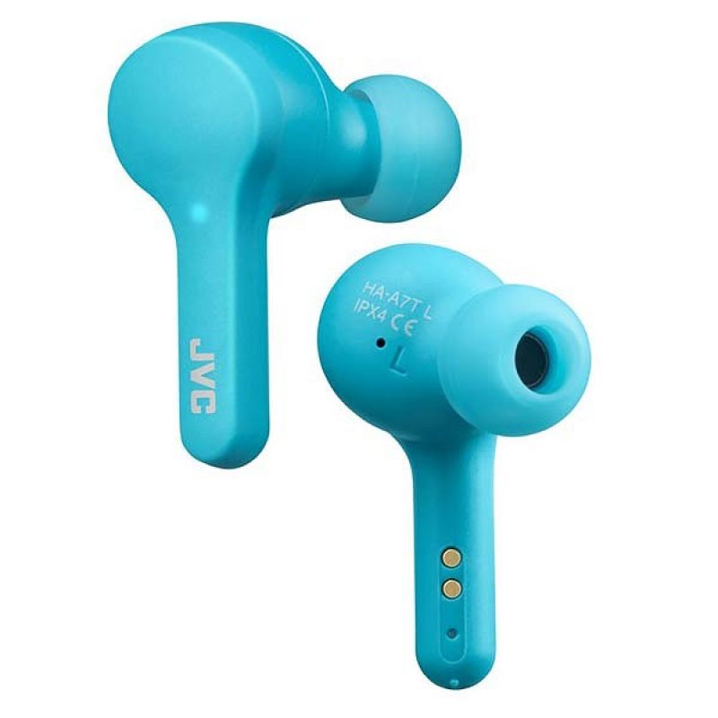 JVC HAA-7TANU Headphones (In-Ear, Wireless, Blue) – Your Sports Performance